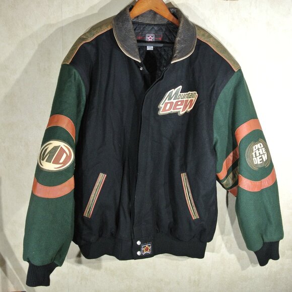 Jh Design | Jackets & Coats | Mens Vintage Jh Design Mountain Dew ...